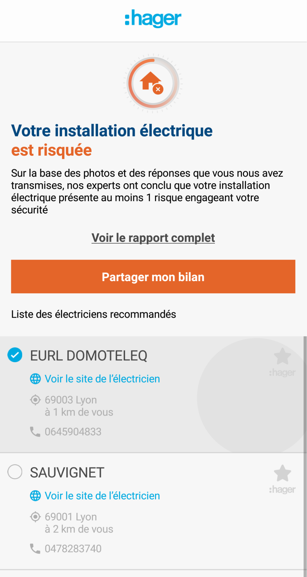 Hager Check – Testez votre installation électrique en 3 minutes