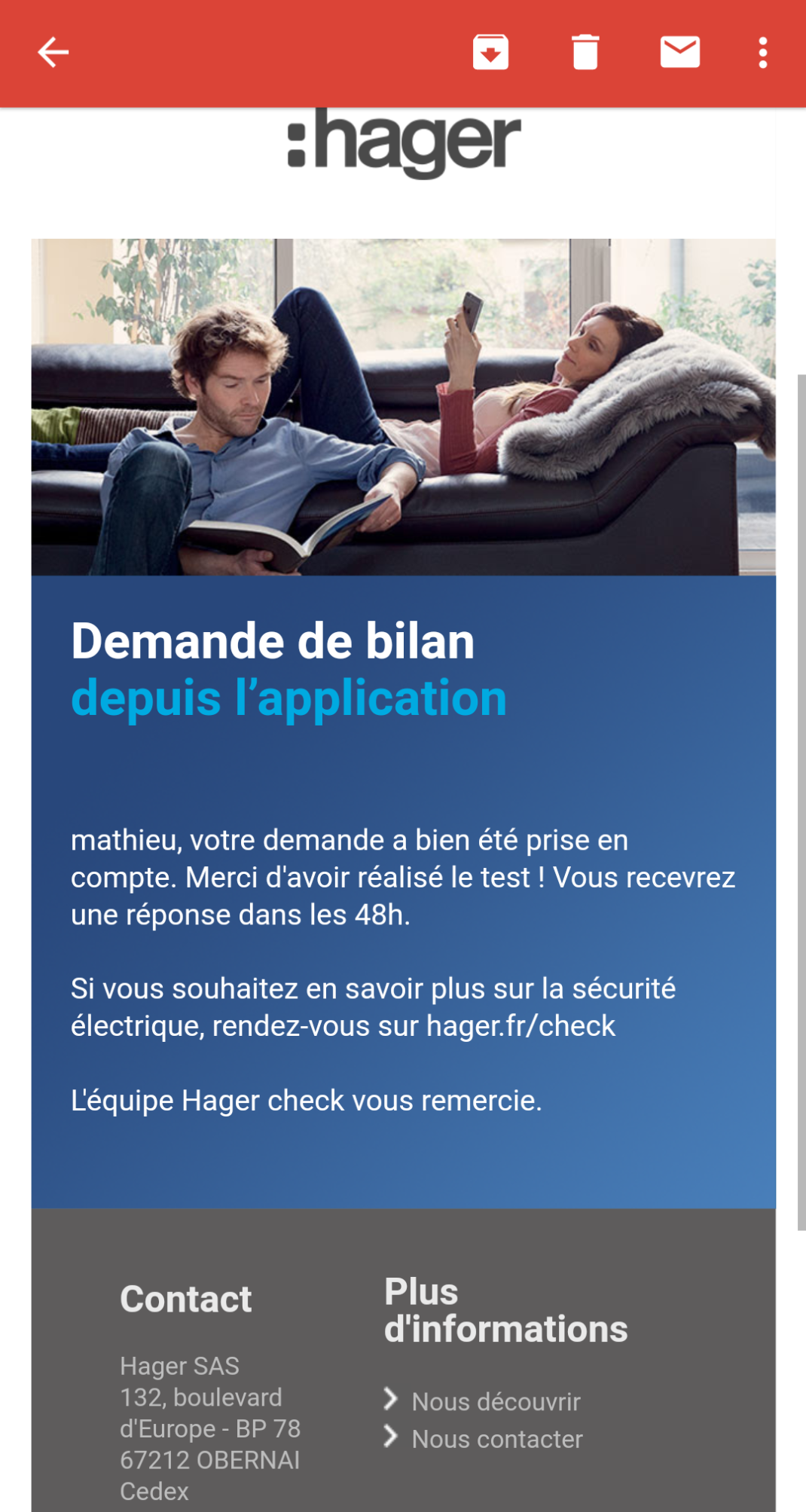 Hager Check – Testez votre installation électrique en 3 minutes